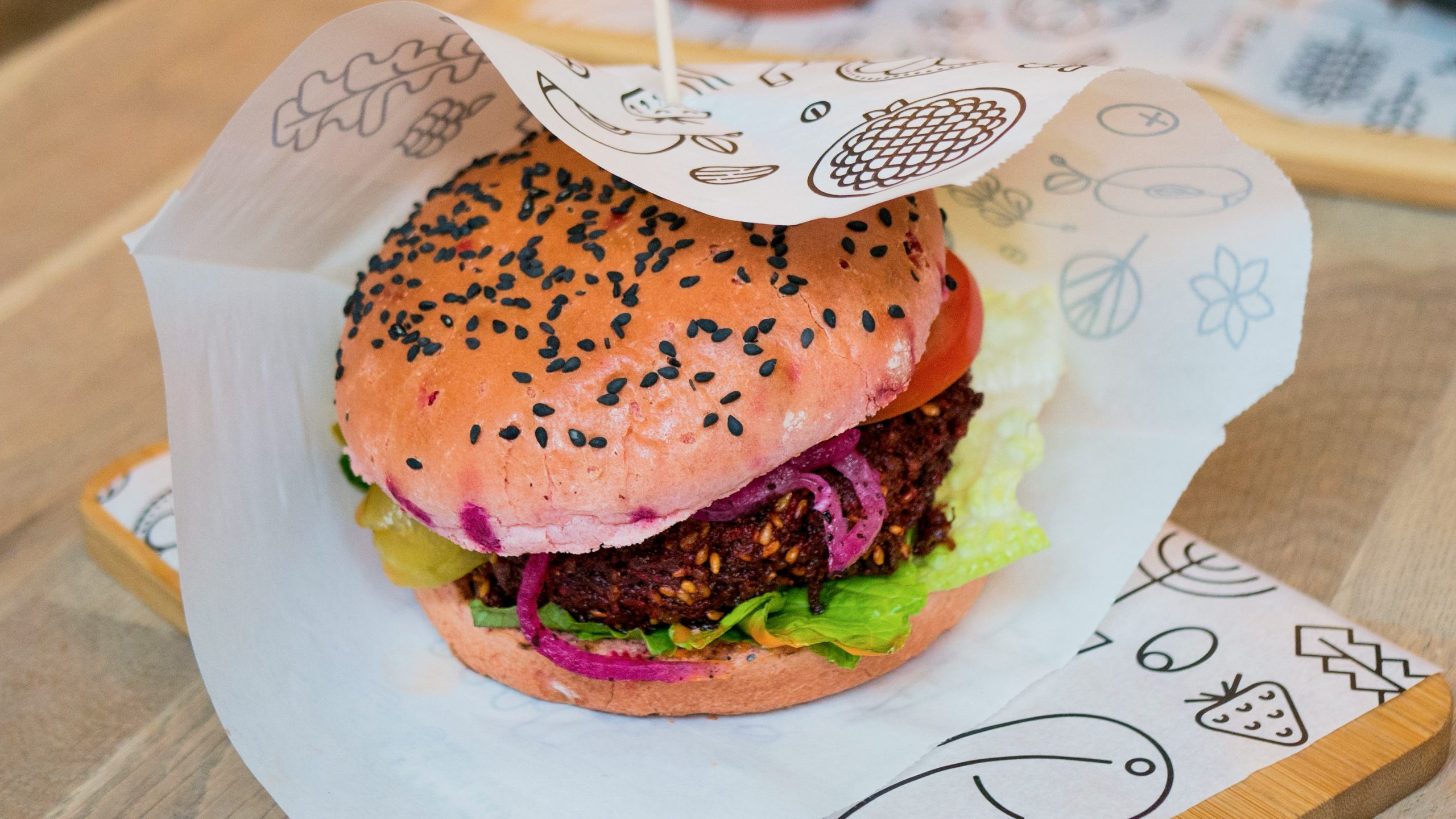 Lentil and beetroot burgers | Harvest Table Nutrition