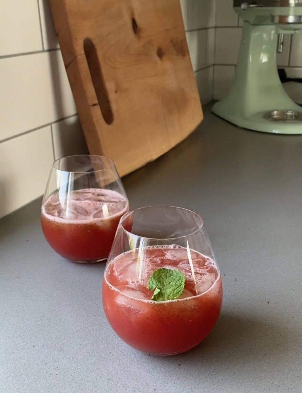 Watermelon Juice with Mint | Harvest Table Nutrition