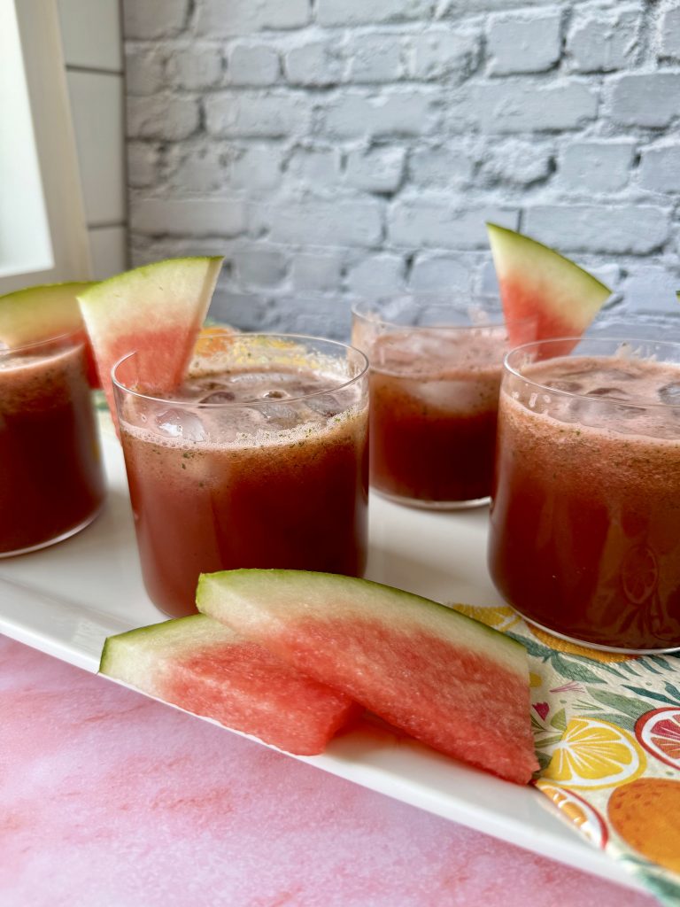 Watermelon Juice with Mint | Harvest Table Nutrition