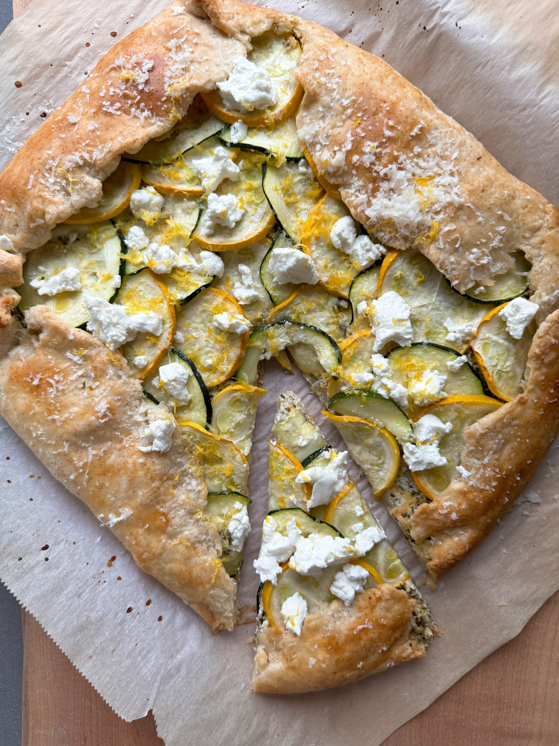 Courgette Galette | Harvest Table Nutrition